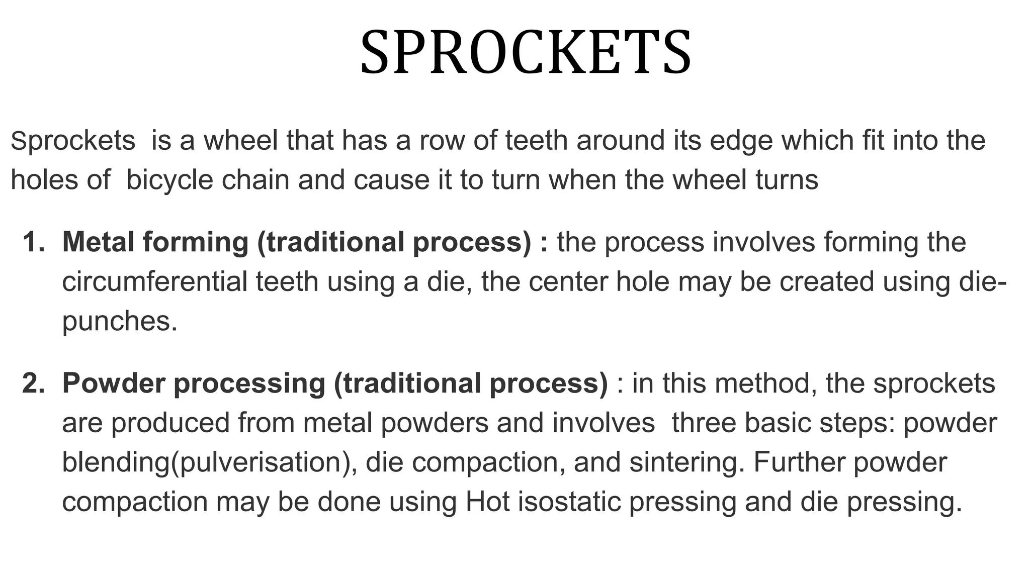 Bicycle Manufacturing Process | PPTX