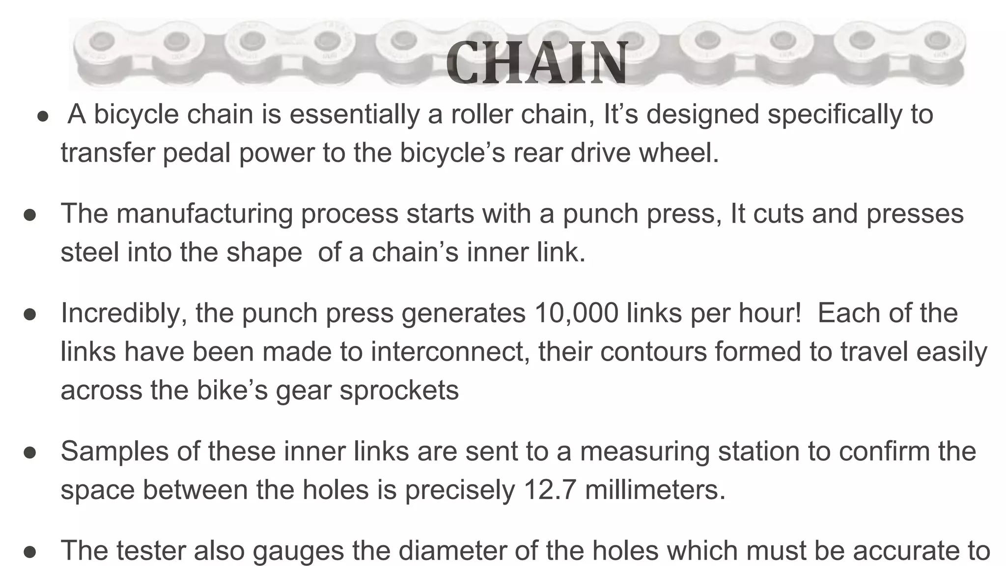 Bicycle Manufacturing Process | PPTX
