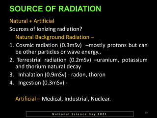 X radiation origin, purpose, procedure and risks | PPTX