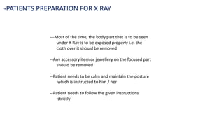 X ray | PPTX