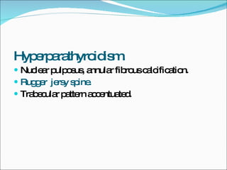 X-Ray: Osteosclerotic spine | PPT