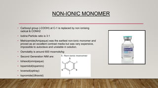 X-Ray and CT contrast agents | PPTX