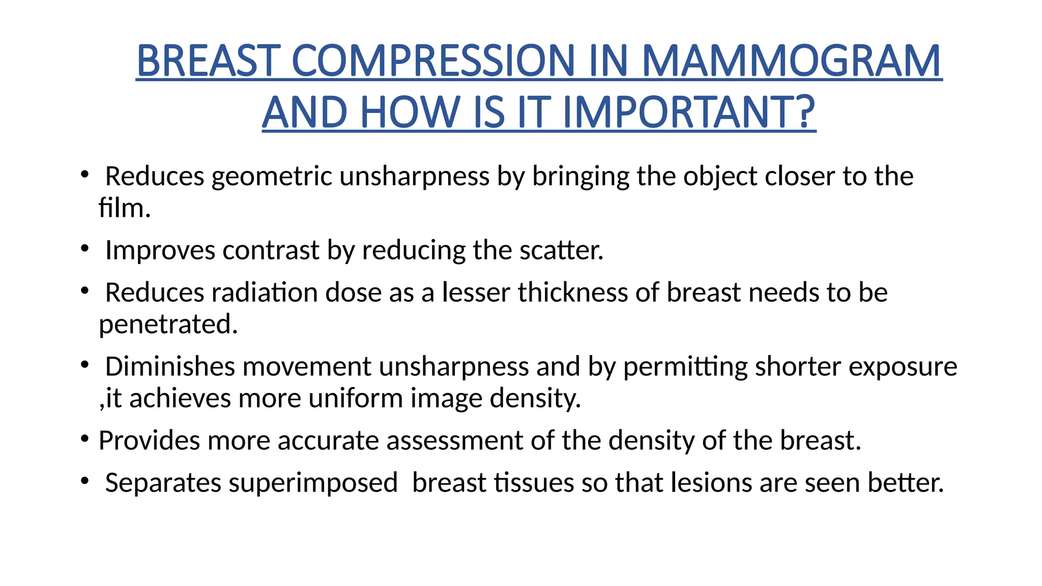 xray and sono MAMMOGRAPHY , brief explanation of technic | PPTX