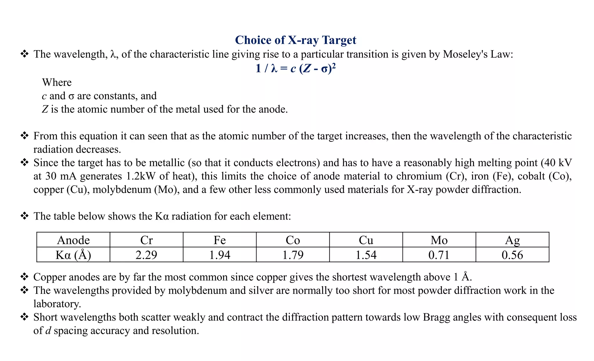 X-Rays The basic understanding of XRD analysis | PDF