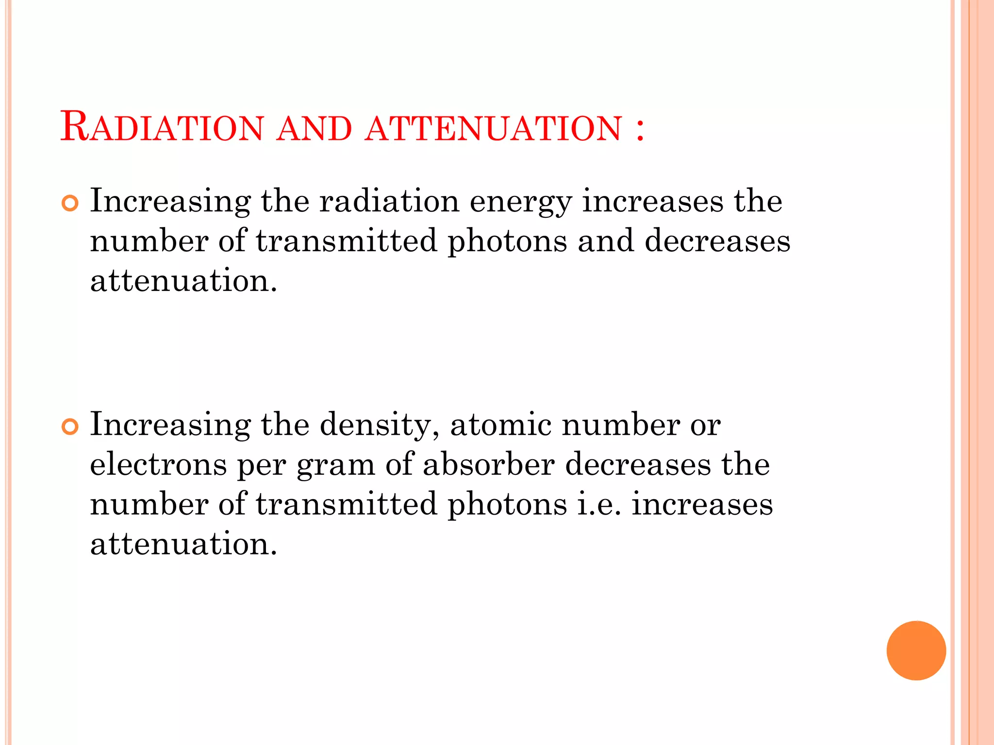 X ray attenuation | PDF