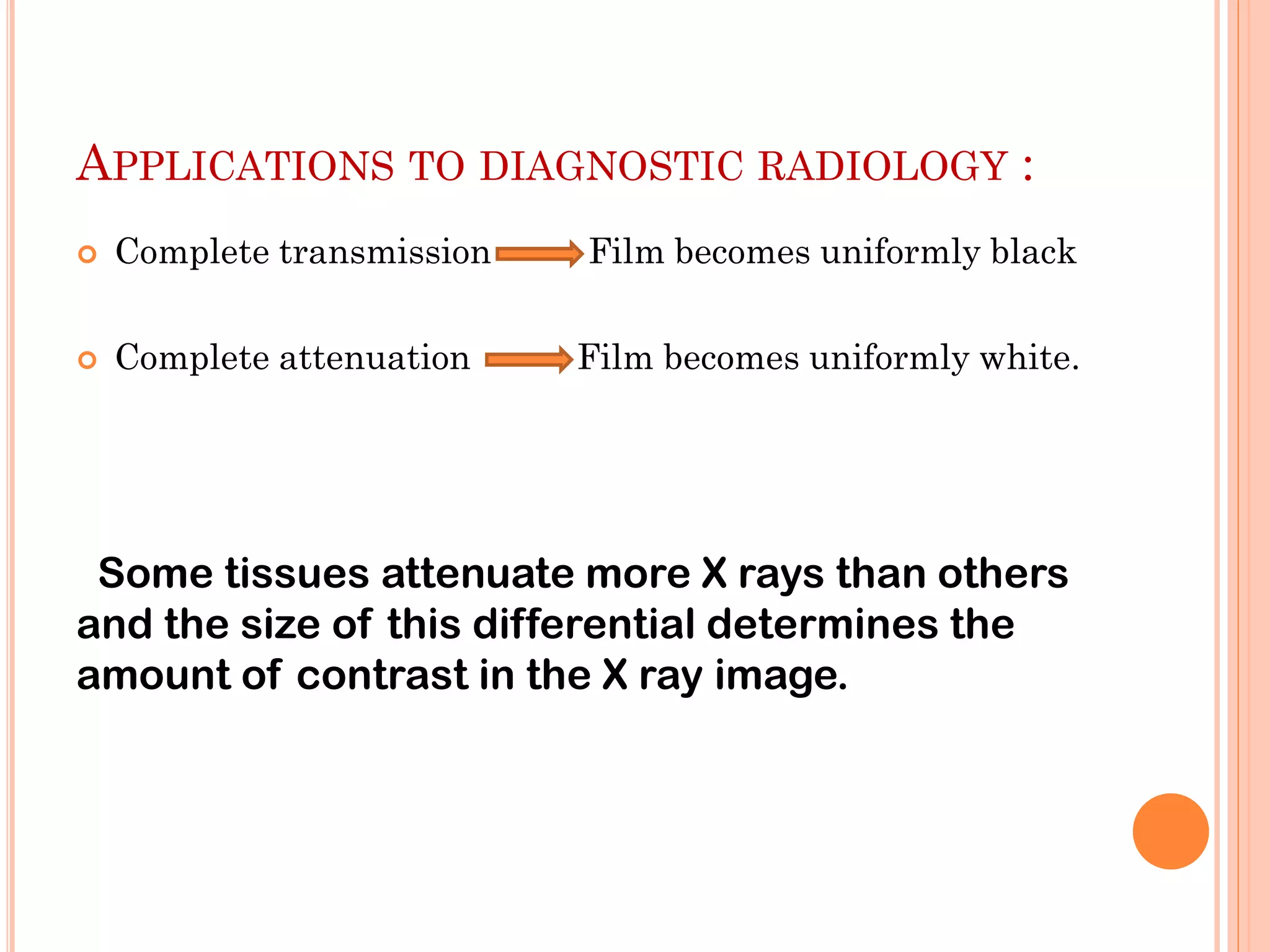 X ray attenuation | PDF
