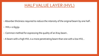 X ray attenuation and scatter radiation | PPTX