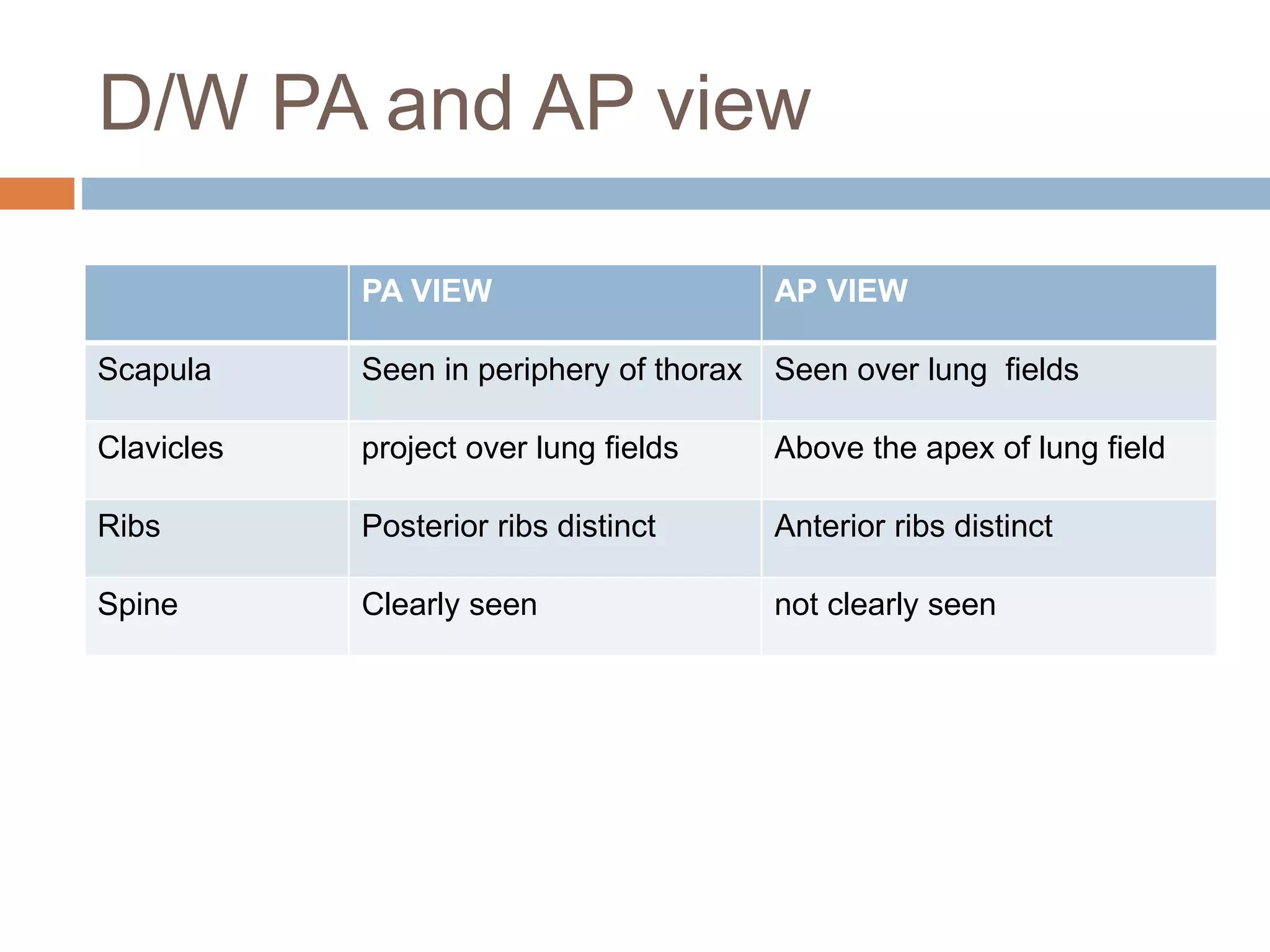 chest X ray basics and interpretation | PPTX