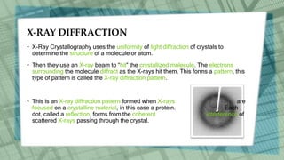 X ray crystallography and X ray Diffraction | PPT