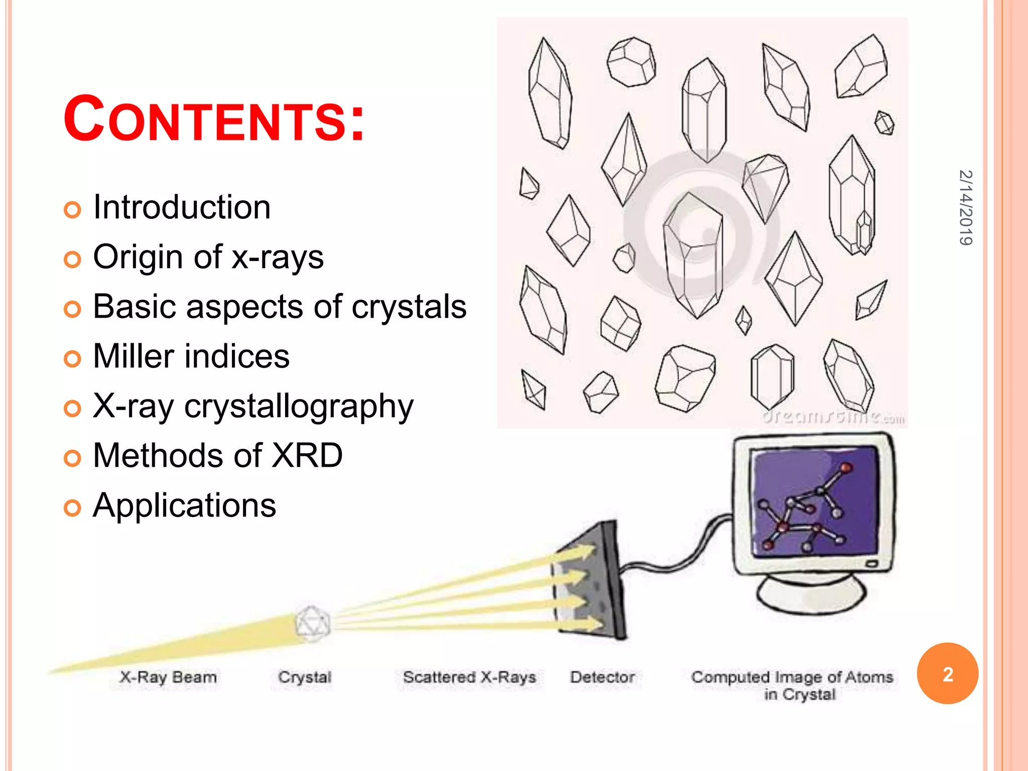 X ray crystallography | PPTX