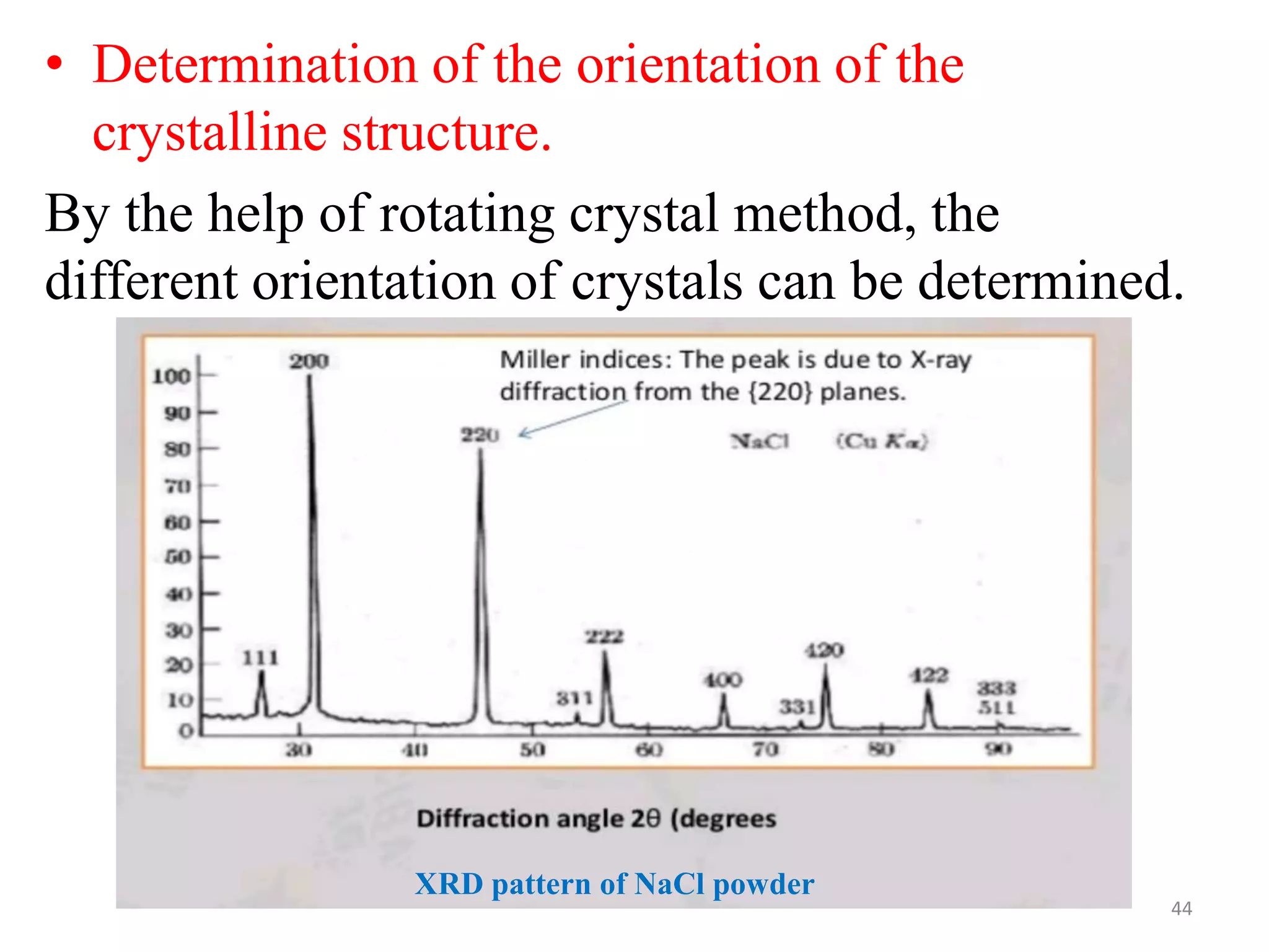 X ray crystallography | PPTX