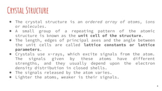 X RAY CRYSTALLOGRAPHY.pptx