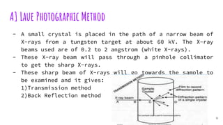 X RAY CRYSTALLOGRAPHY.pptx