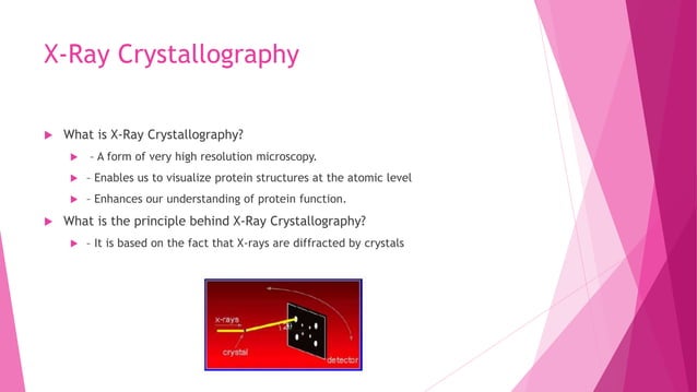 X ray crystallography analysis | PPTX | Chemistry | Science