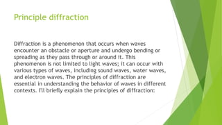x ray diefraction sem 23MER004 ,23MER032 | PPT