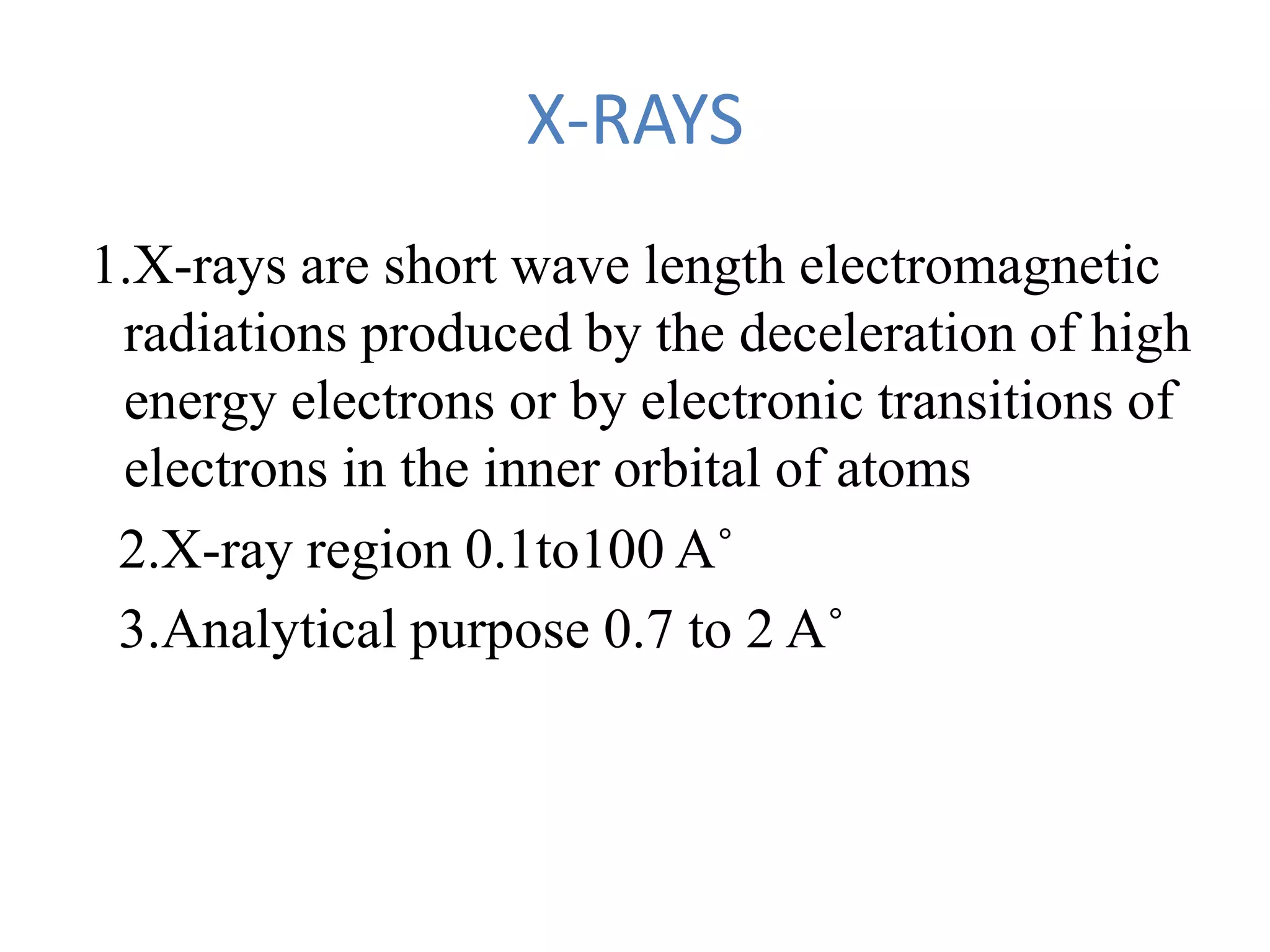 Xray diffraction | PPTX