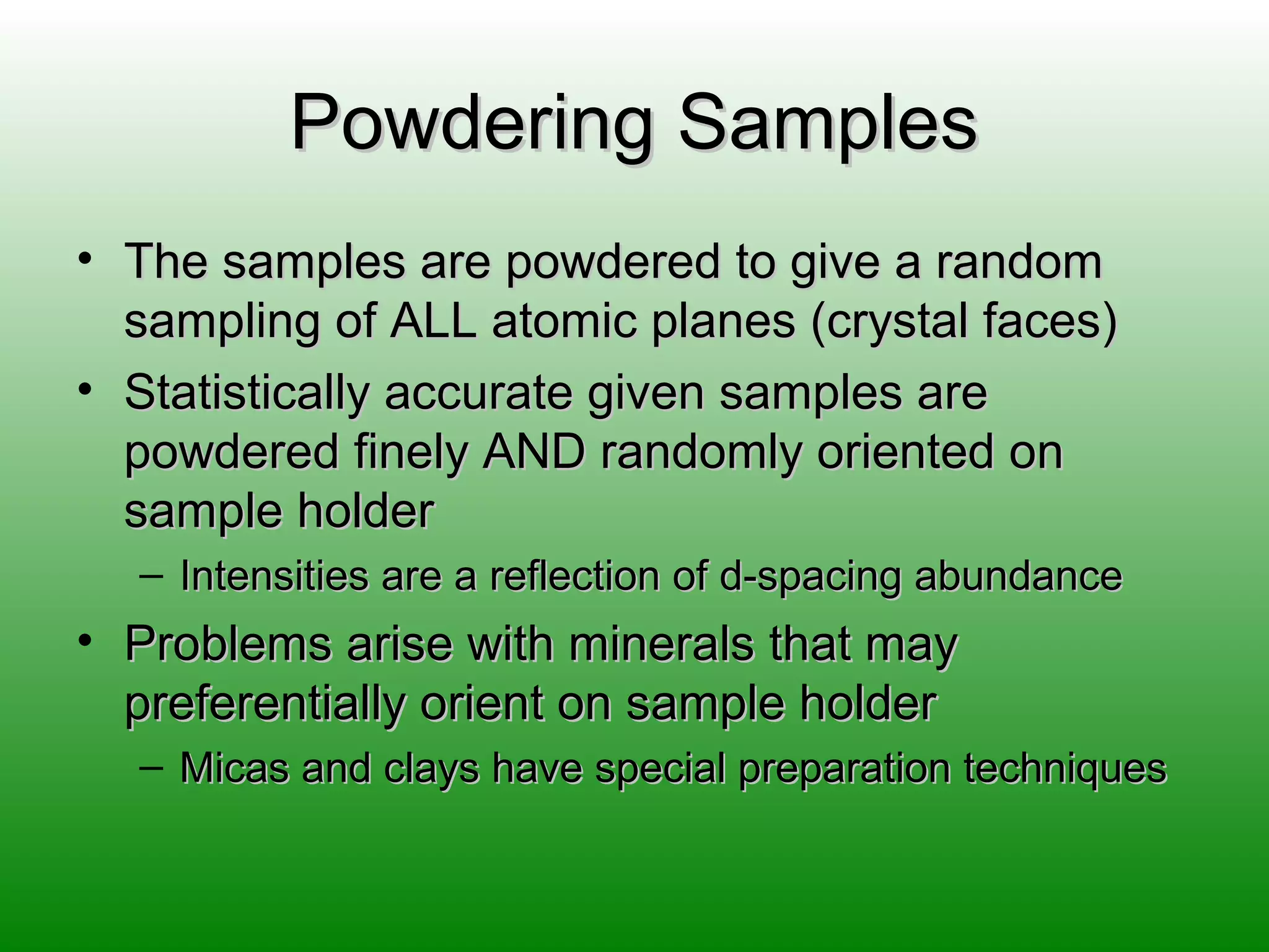 X ray diffraction | PPT