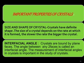 BRAGG’S EQUATION MILLER INDICES POWDER DIFFRACTION METHOD | PPTX