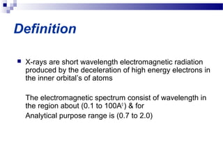 X ray diffraction | PPT