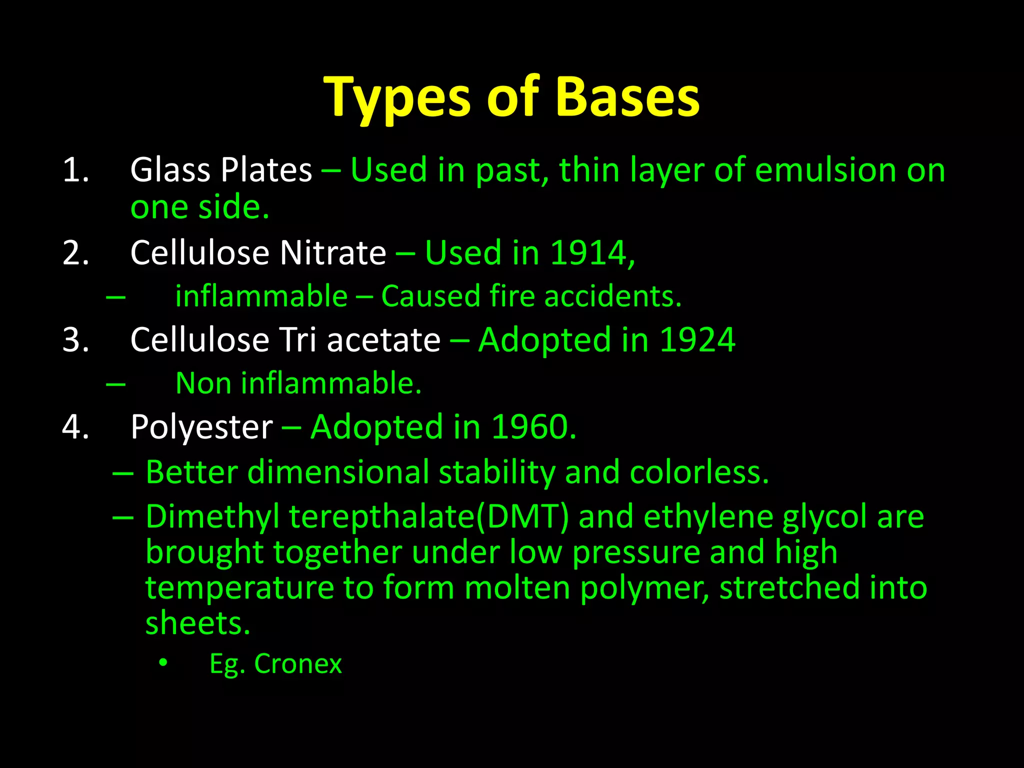 Xray film & film processing | PPTX