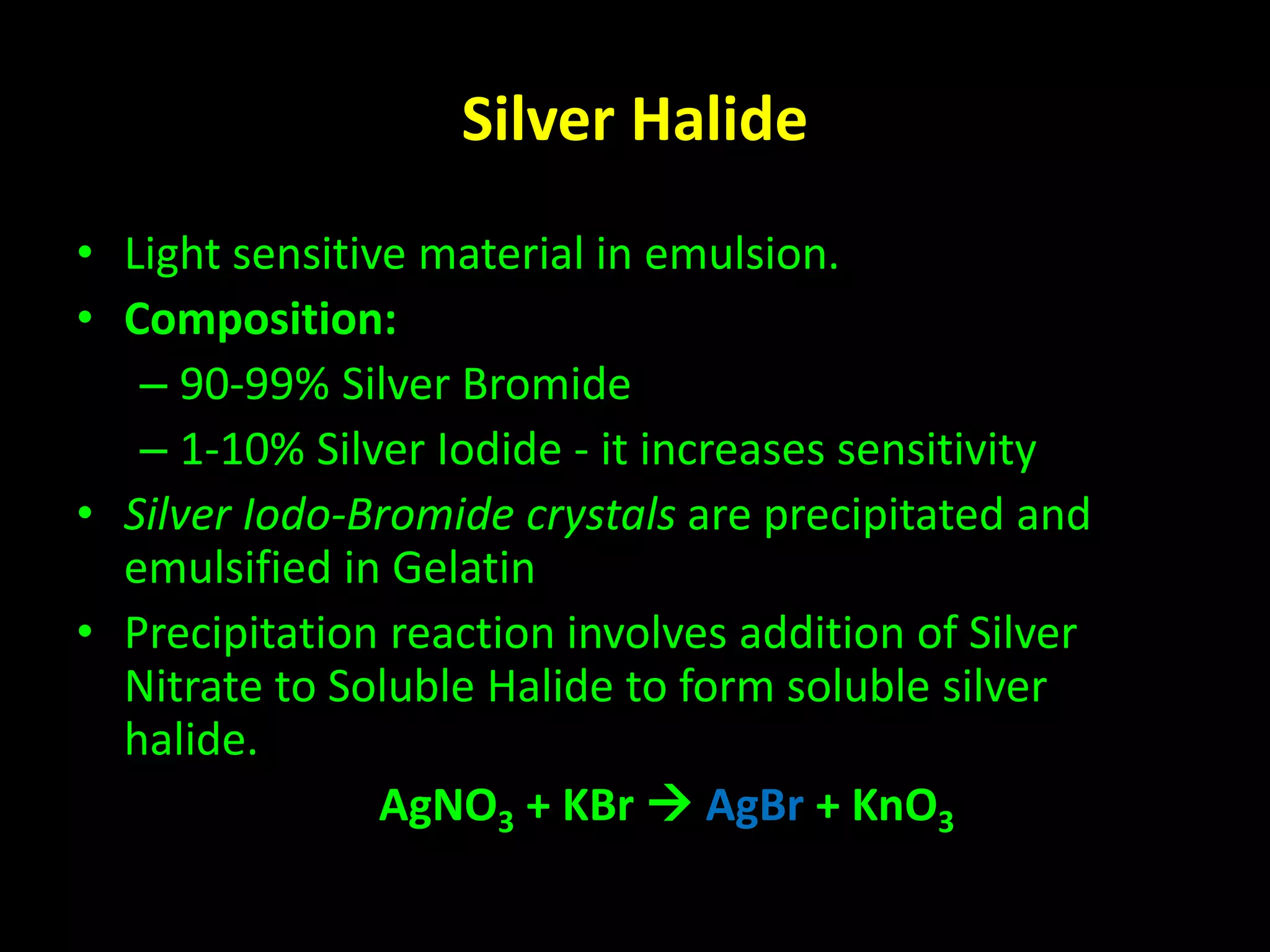 Xray film & film processing | PPTX