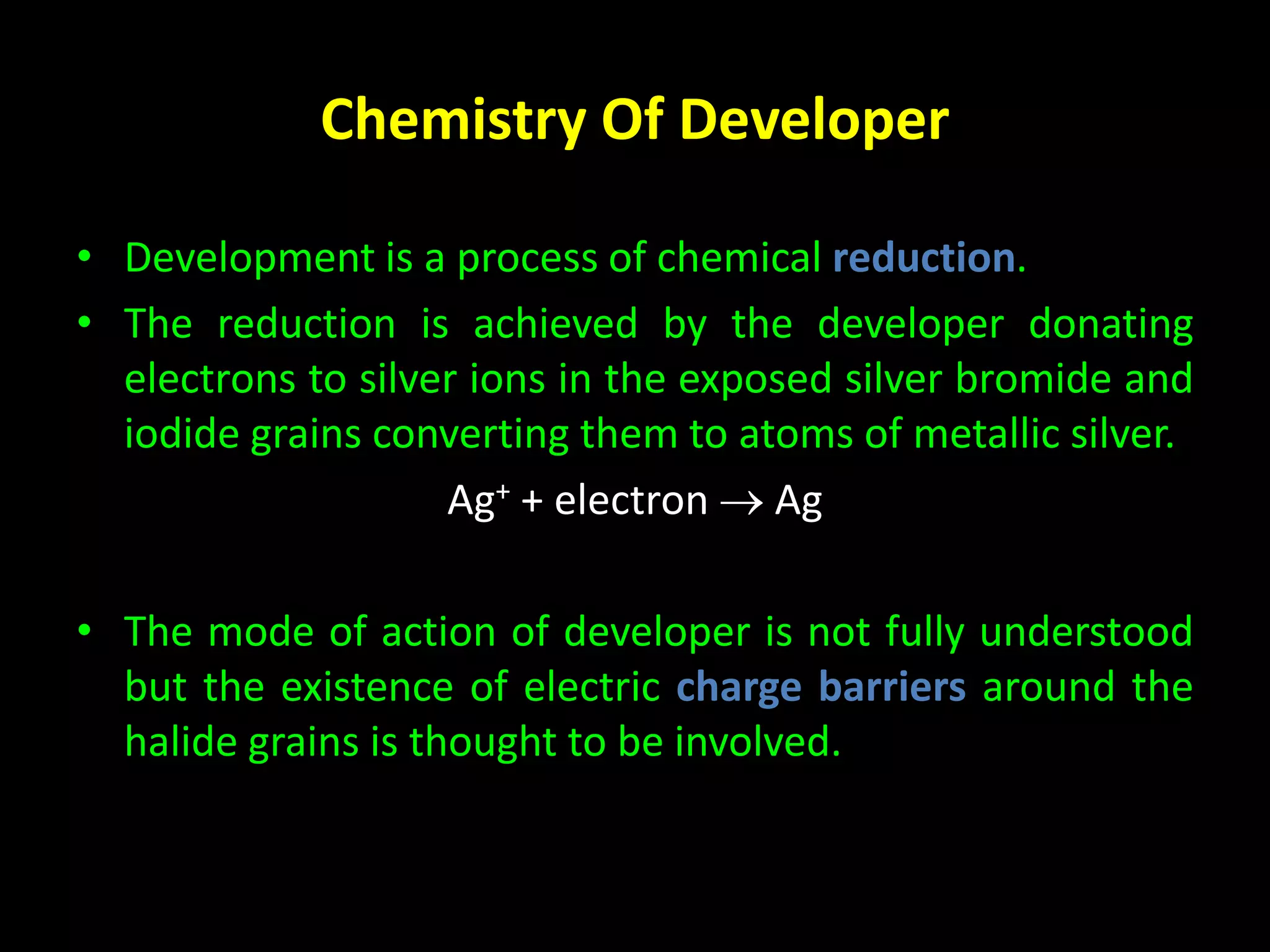 Xray film & film processing | PPTX