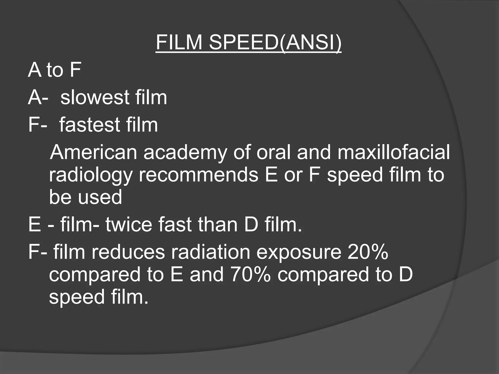 X ray films | PPTX