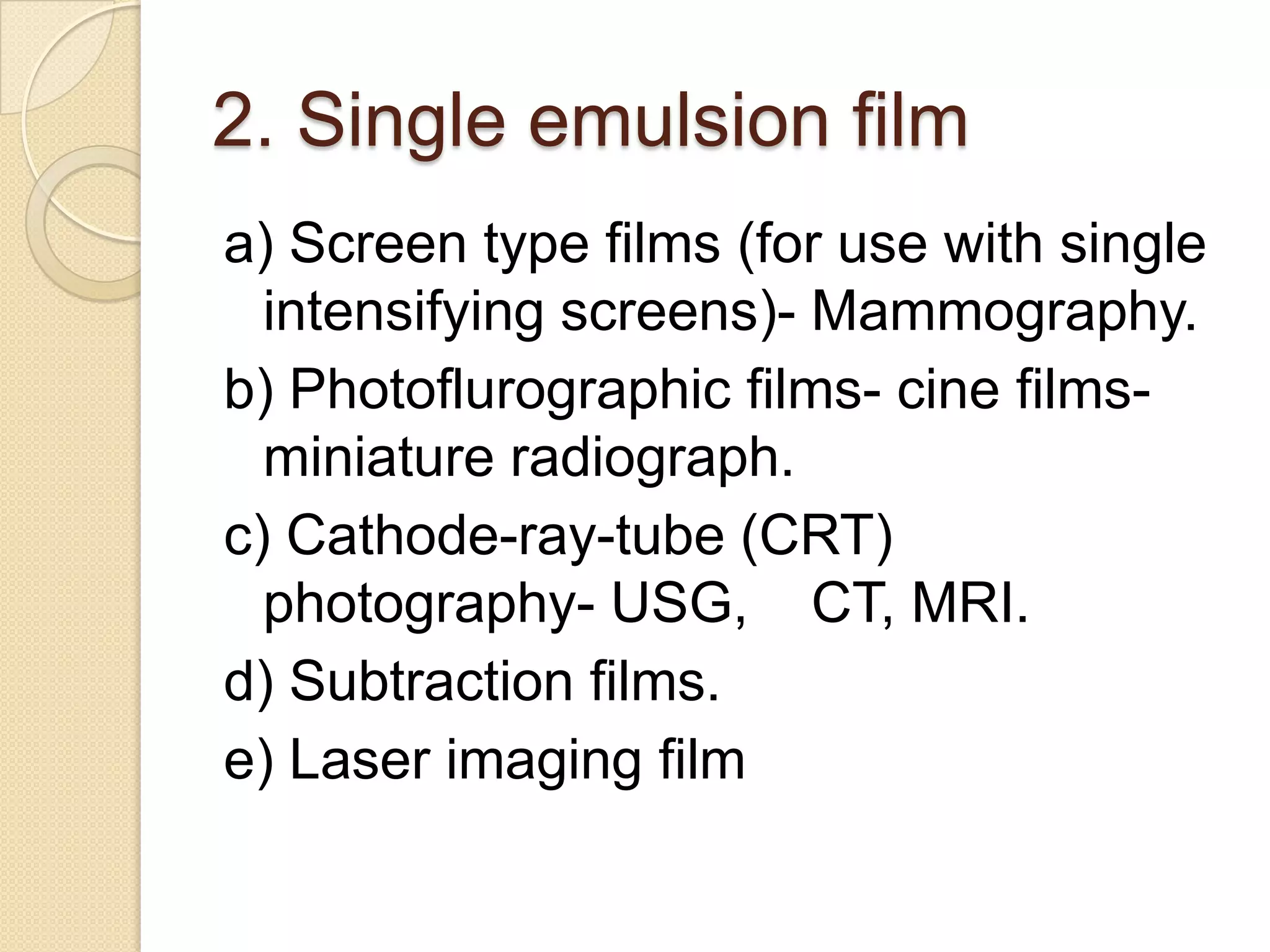 X ray films and their development by amit kumar | PPTX
