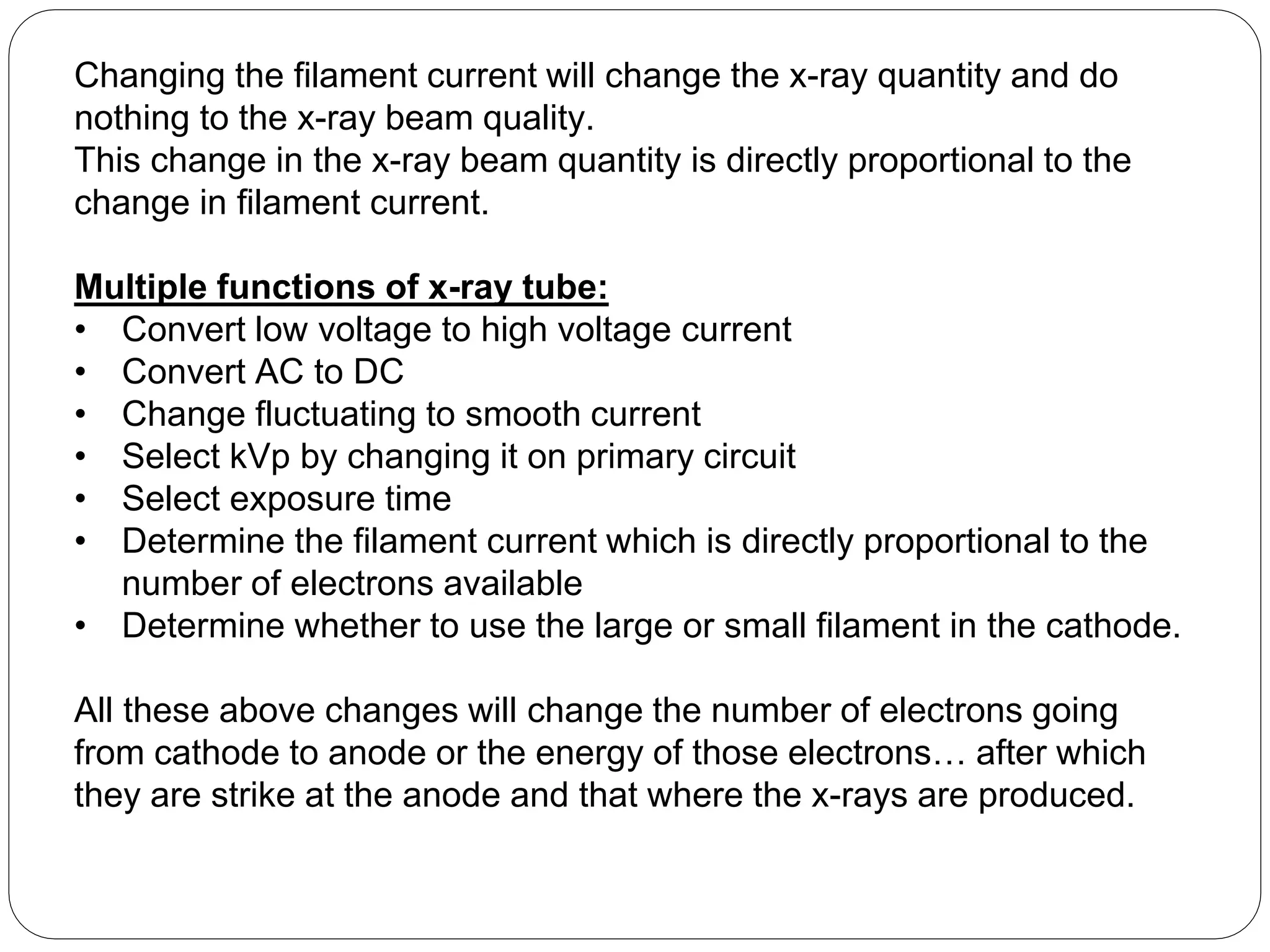 X ray Generator physics behind x ray generation.ppt