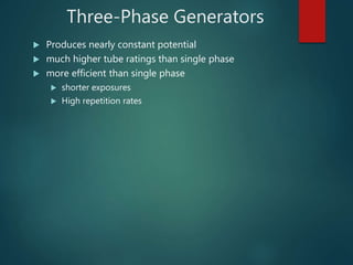 X ray generators | PPTX