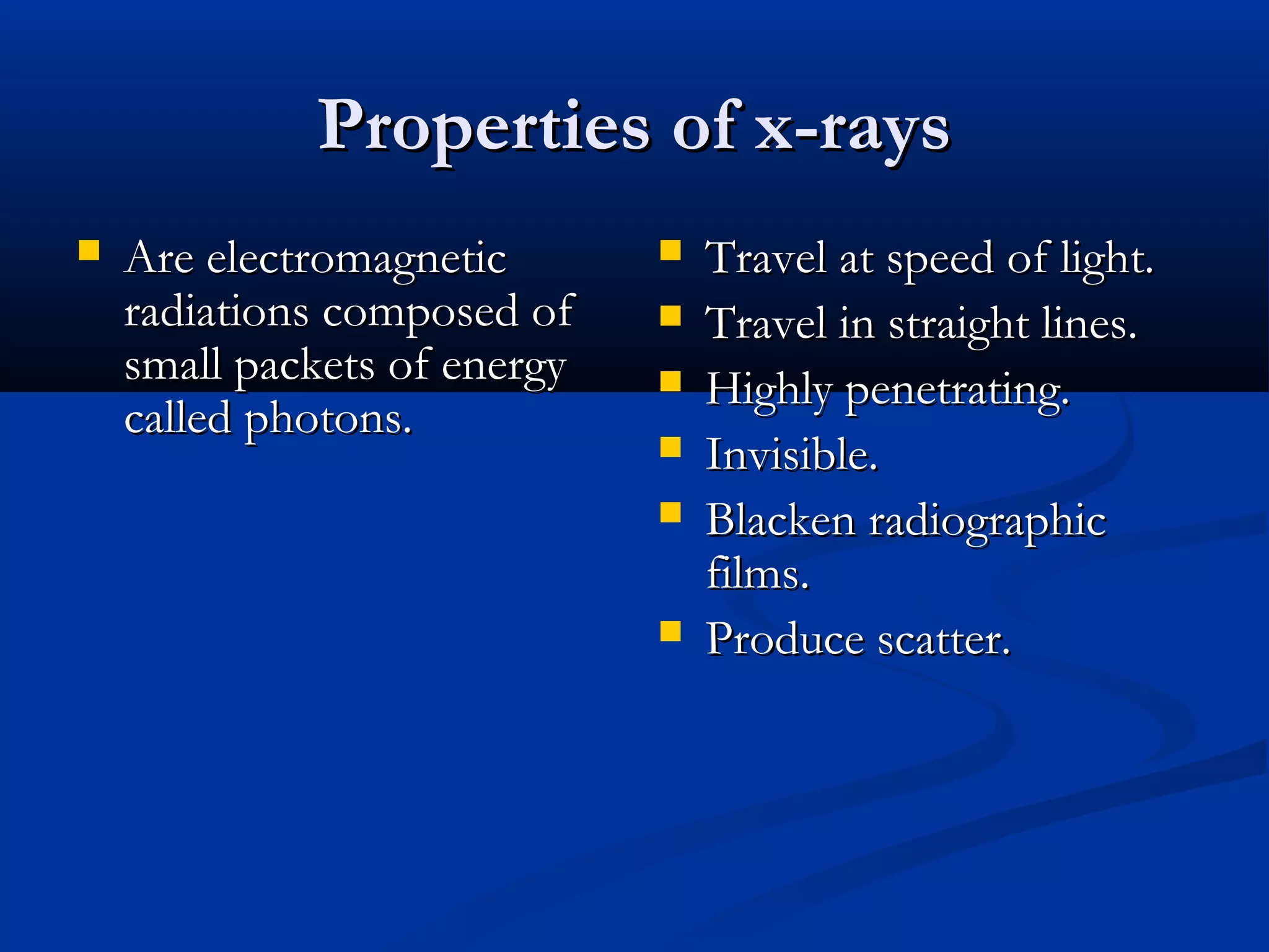 X ray physics | PPT
