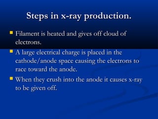 X ray physics | PPT