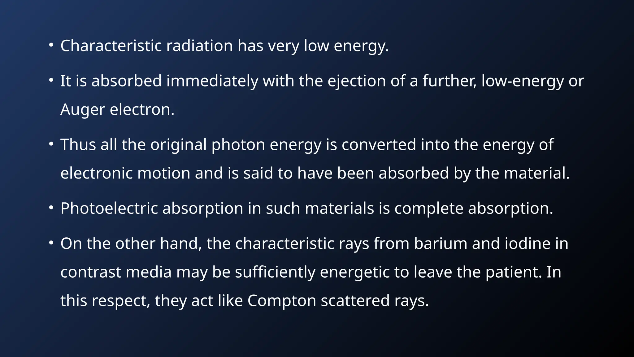 Interaction of xrays and gamma rays with matter | PPTX