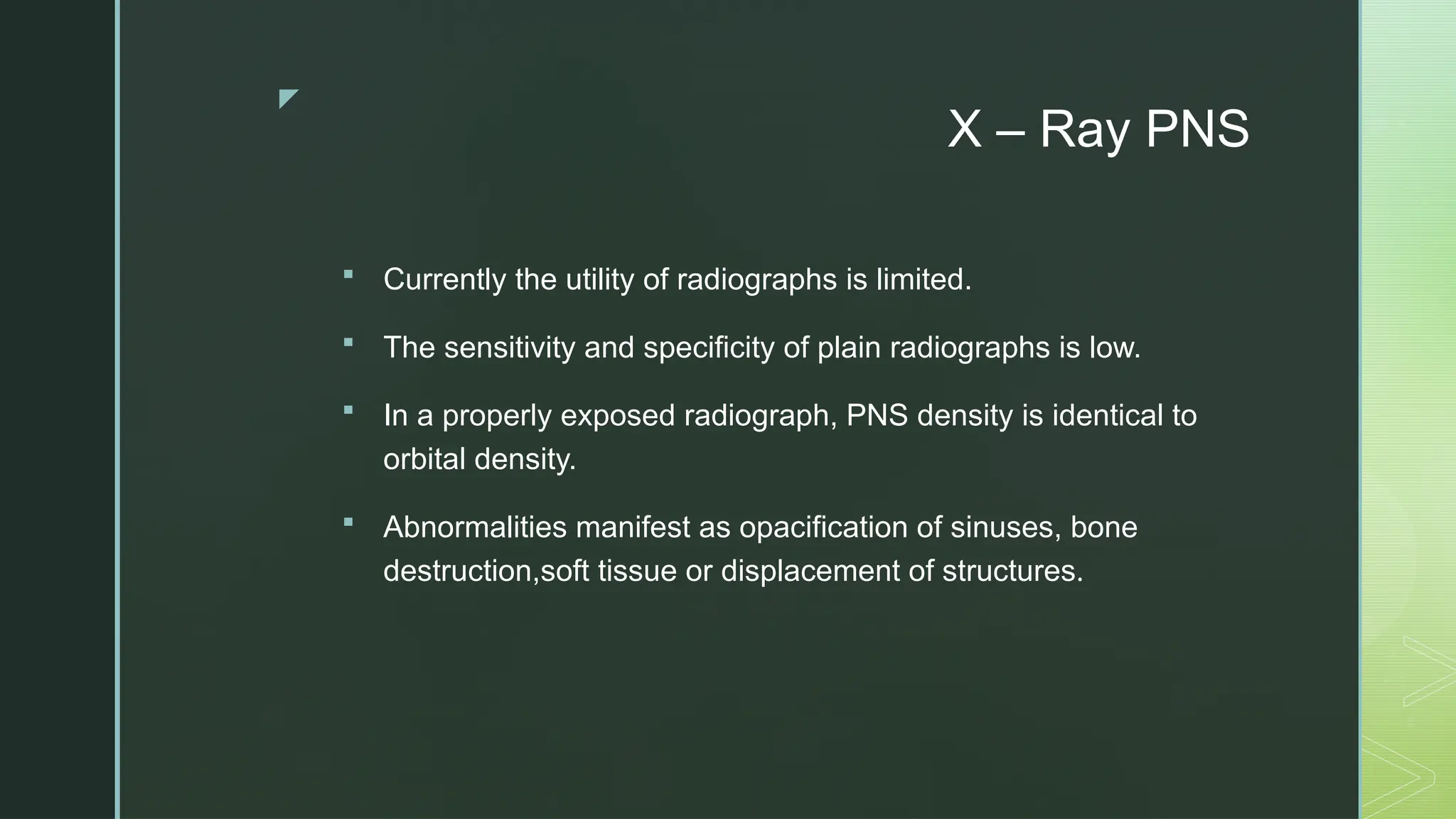 X ray Paranasal sinuses? PNS............ | PPTX
