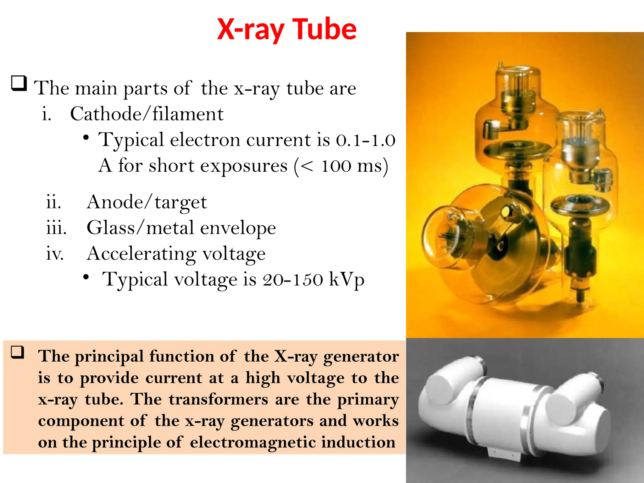 X-RAY PRODUCTION IN THE FIELD OF RADIOLOGICAL MEDICINE | PPTX