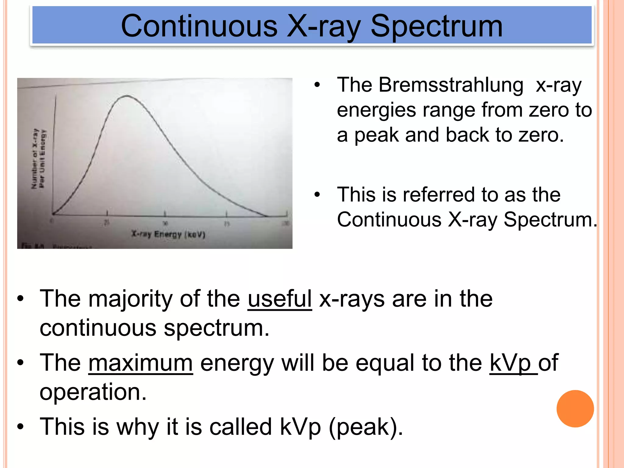 X ray production and properties | PPTX