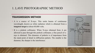 X ray Crystallography | PPTX | Chemistry | Science