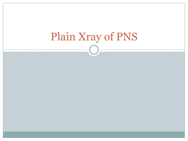 Xrays in ent- Dr Ashly Alexander | PPTX