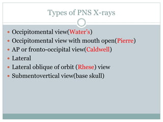 Xrays in ent- Dr Ashly Alexander | PPTX