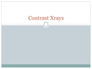 Xrays in ent- Dr Ashly Alexander | PPTX