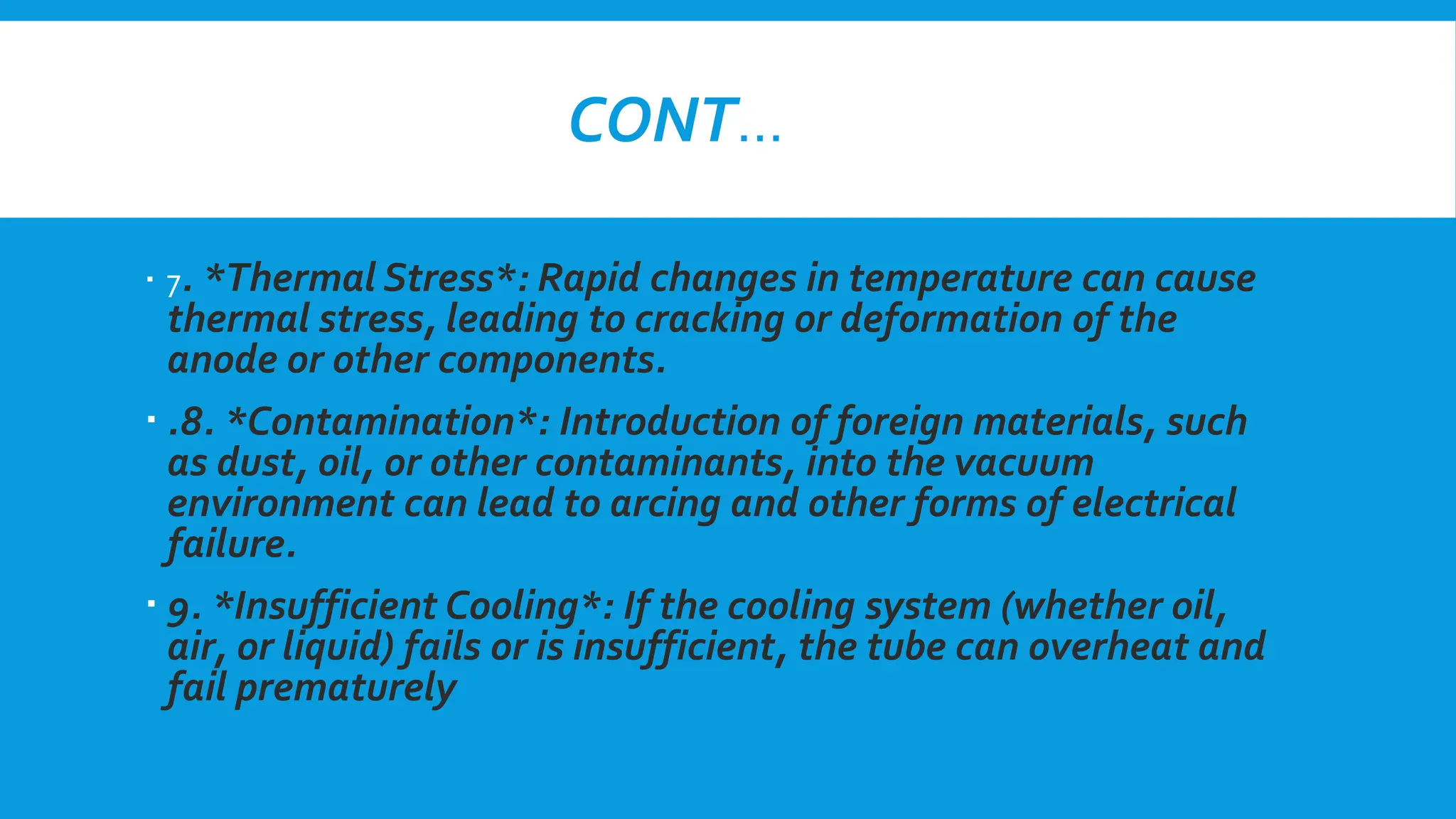 xray tube cooling causes of xray tube failure | PDF