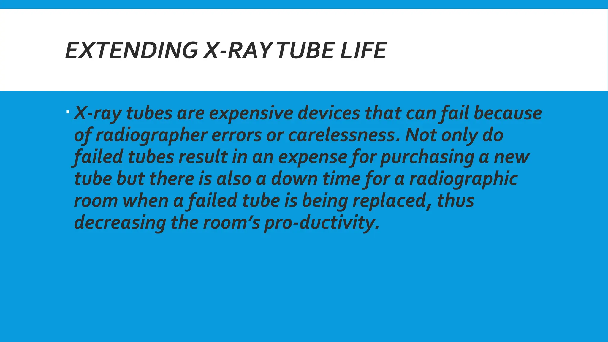 xray tube cooling causes of xray tube failure | PDF