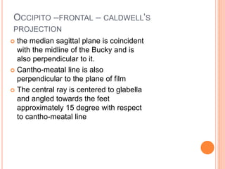 Xray views of skull1 | PPTX