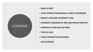 Xrd amct presentation final 2 | PPTX