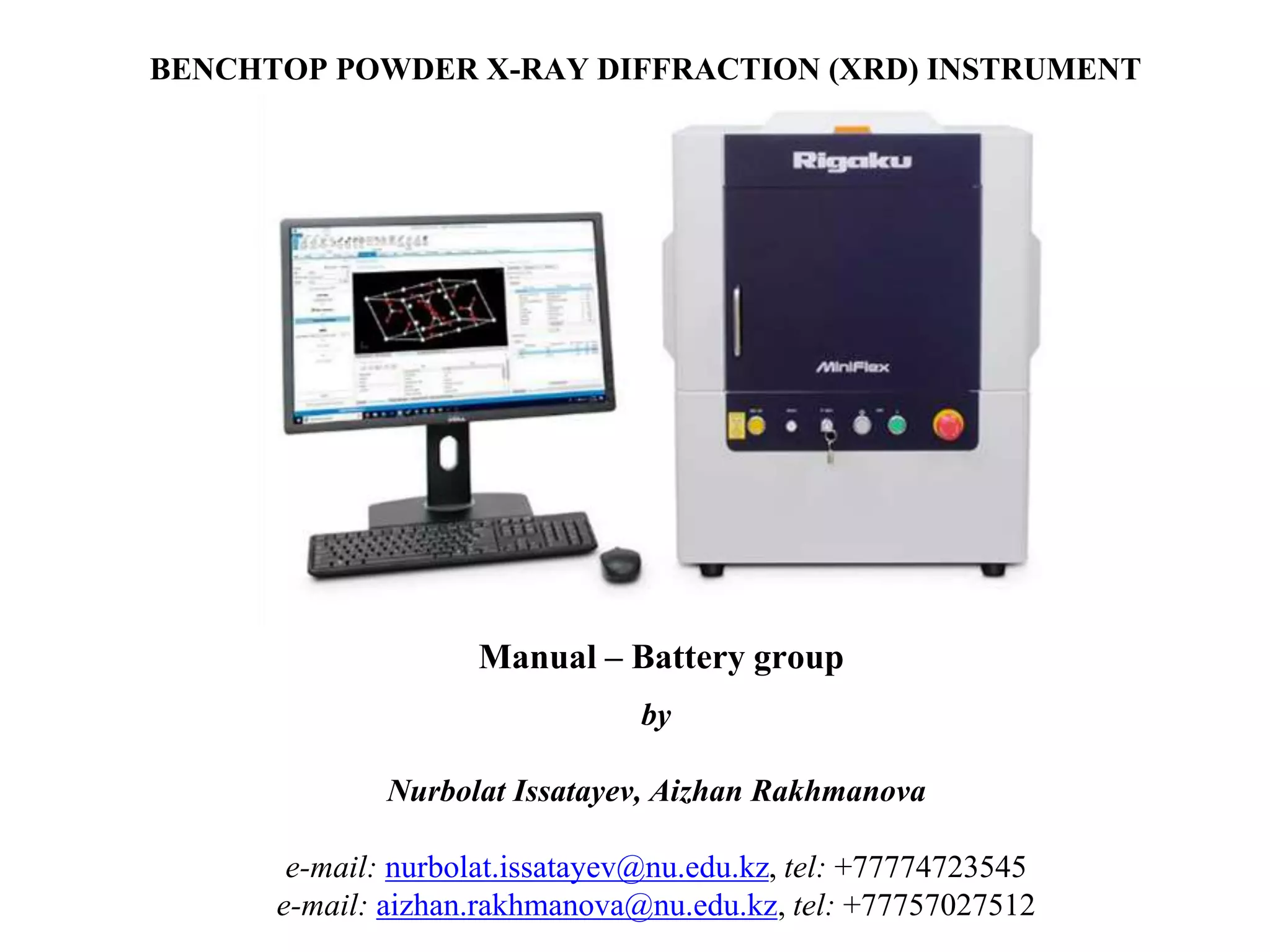 XRD mannual.pptx