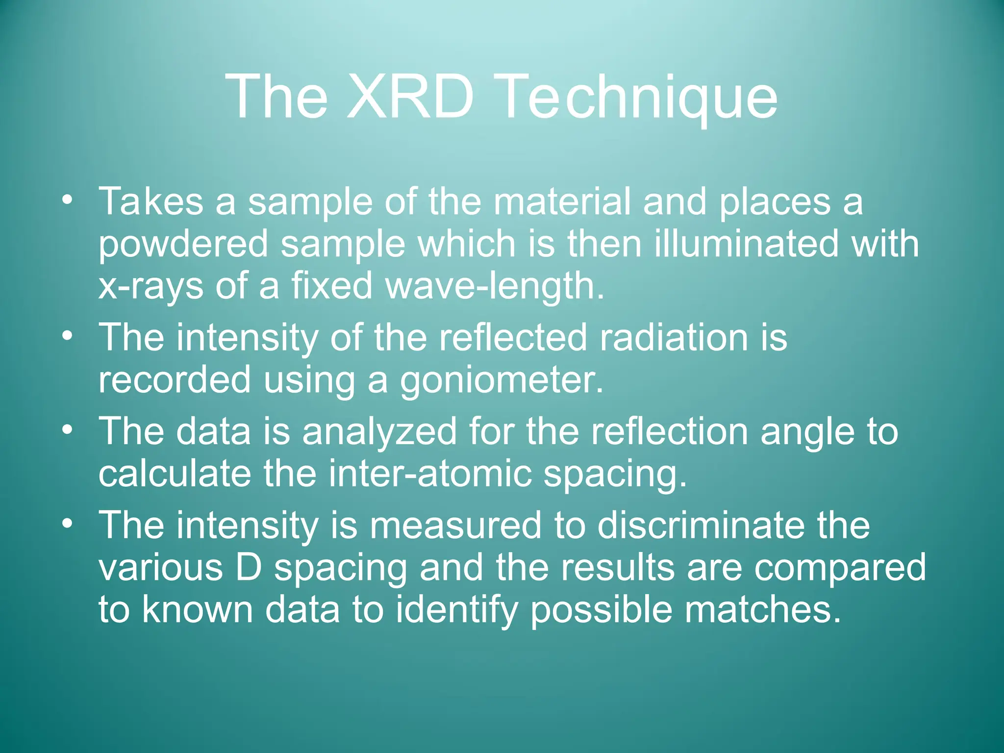 X- Ray Diffraction Technique and Instrumentation.ppt