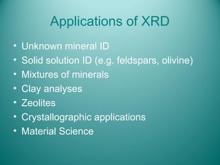 X- Ray Diffraction Technique and Instrumentation.ppt