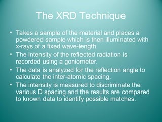 X- Ray Diffraction Technique and Instrumentation.ppt