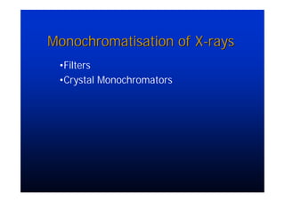 X-ray diffraction. Some practical aspects for Solid State Science | PPT