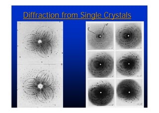 X-ray diffraction. Some practical aspects for Solid State Science | PDF